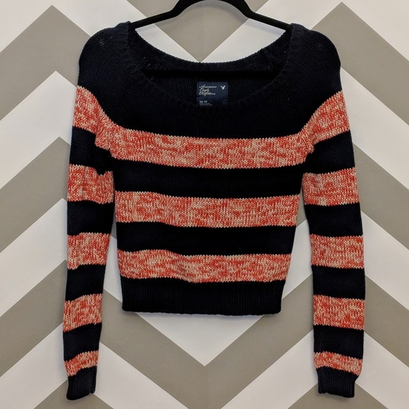American Eagle Striped Sweater